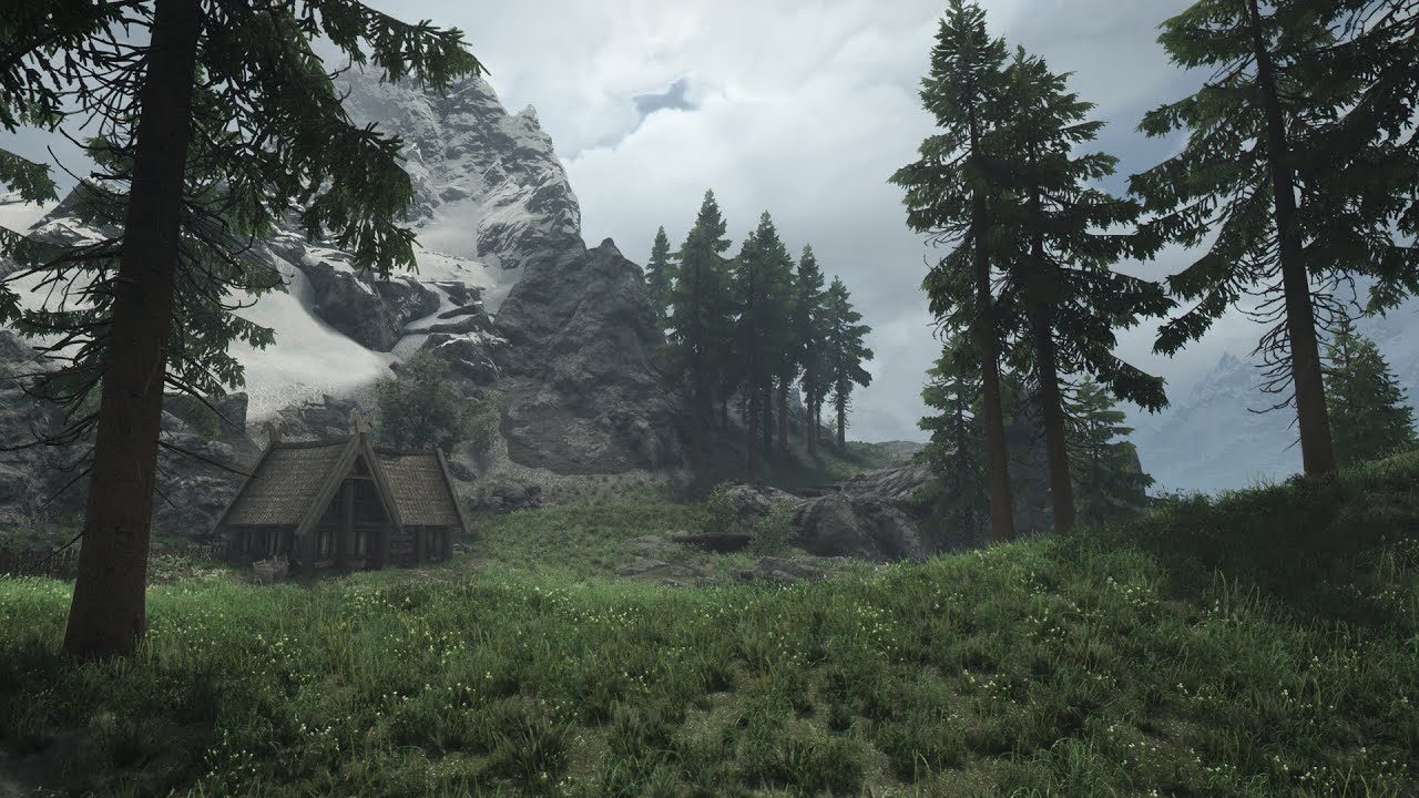 [4K] Skyrim SE 2023 Ultra modded with The Vanilla ENB Two - YouTube