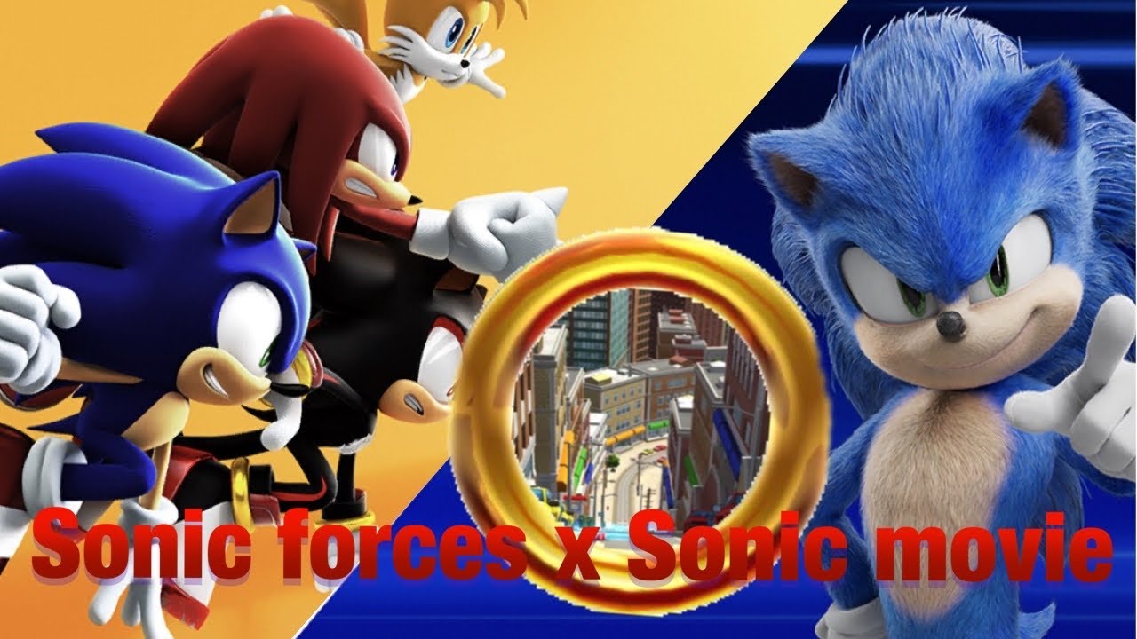 Sonic Movie Golden Bay Zone *sonic forces speed battle* - YouTube