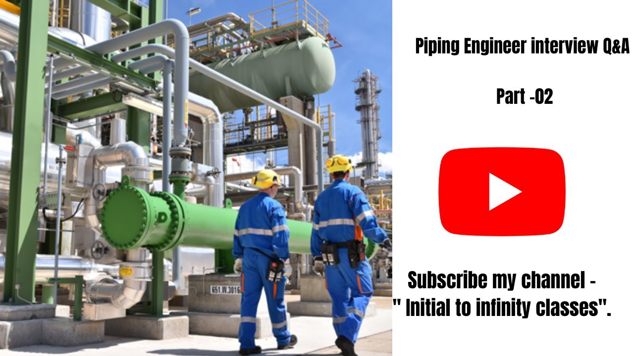 !! Piping Engineer!! Supervisor!! Most important interview Q &A!! part ...