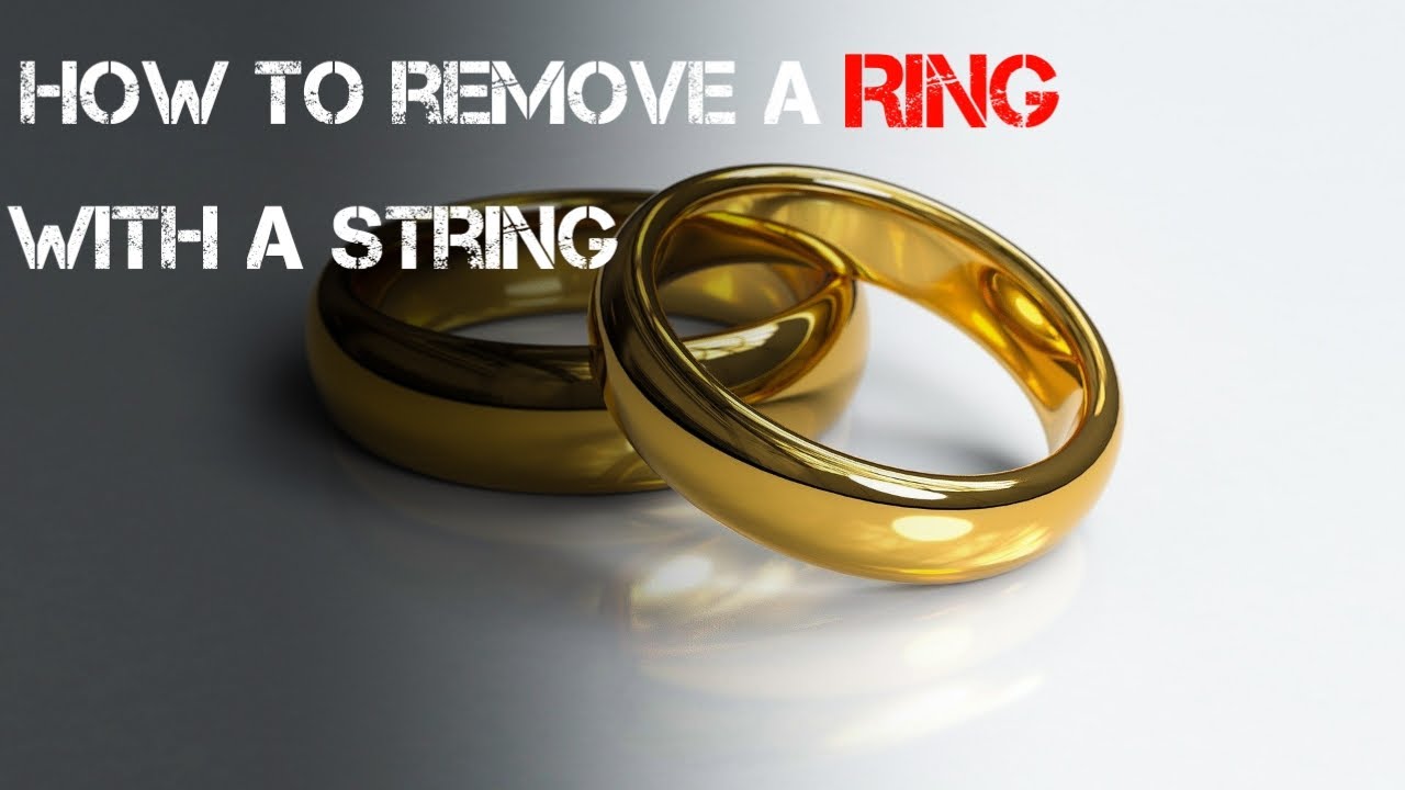 एक स्ट्रिंग के साथ एक अंगूठी कैसे निकालें||How to Remove a Ring with a ...