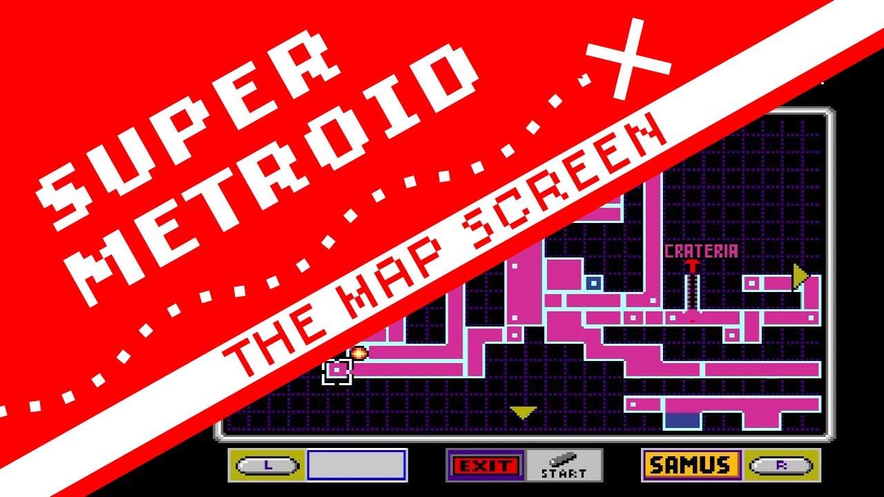 The Map Screen: Super Metroid - YouTube