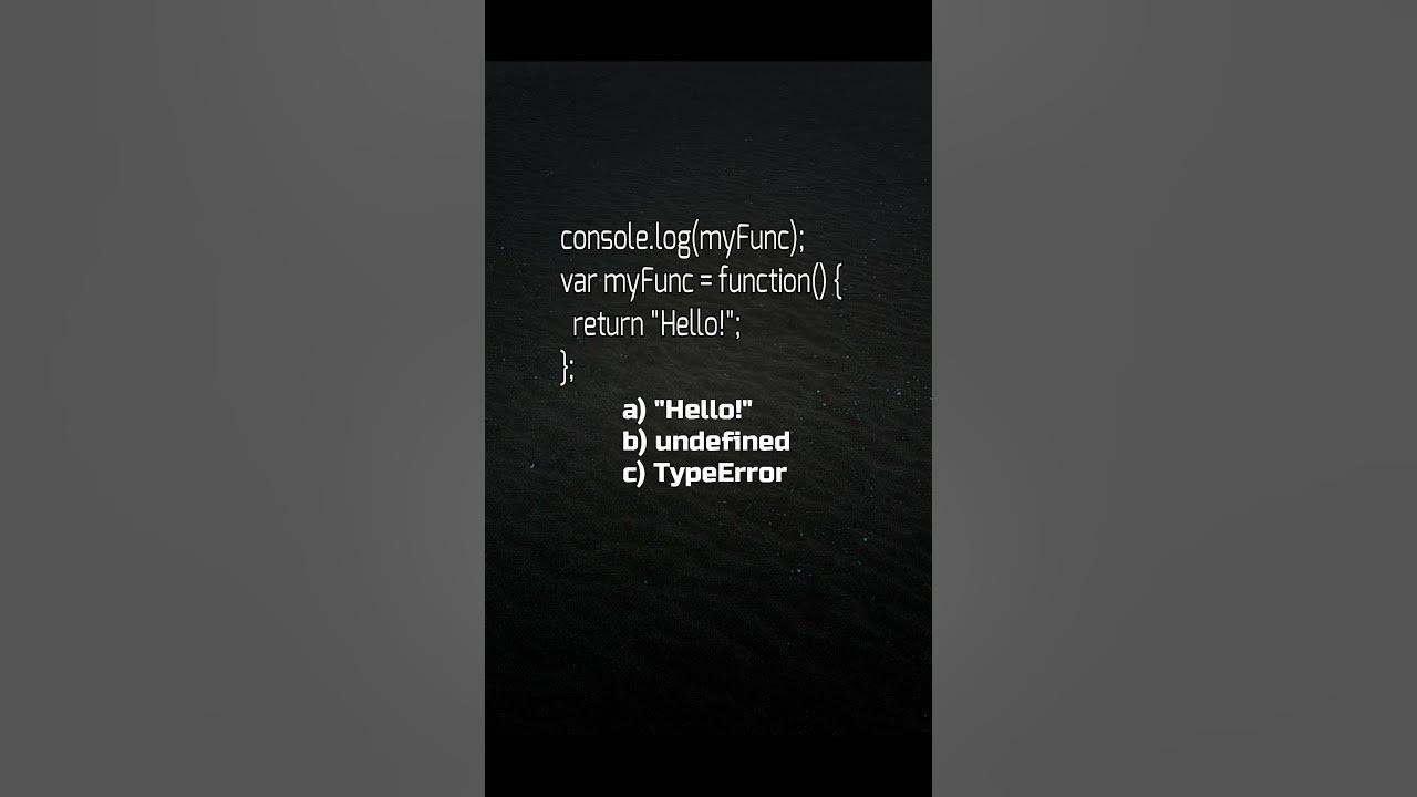 Function Expressions and Hoisting #javascript #webdevelopment #coding # ...