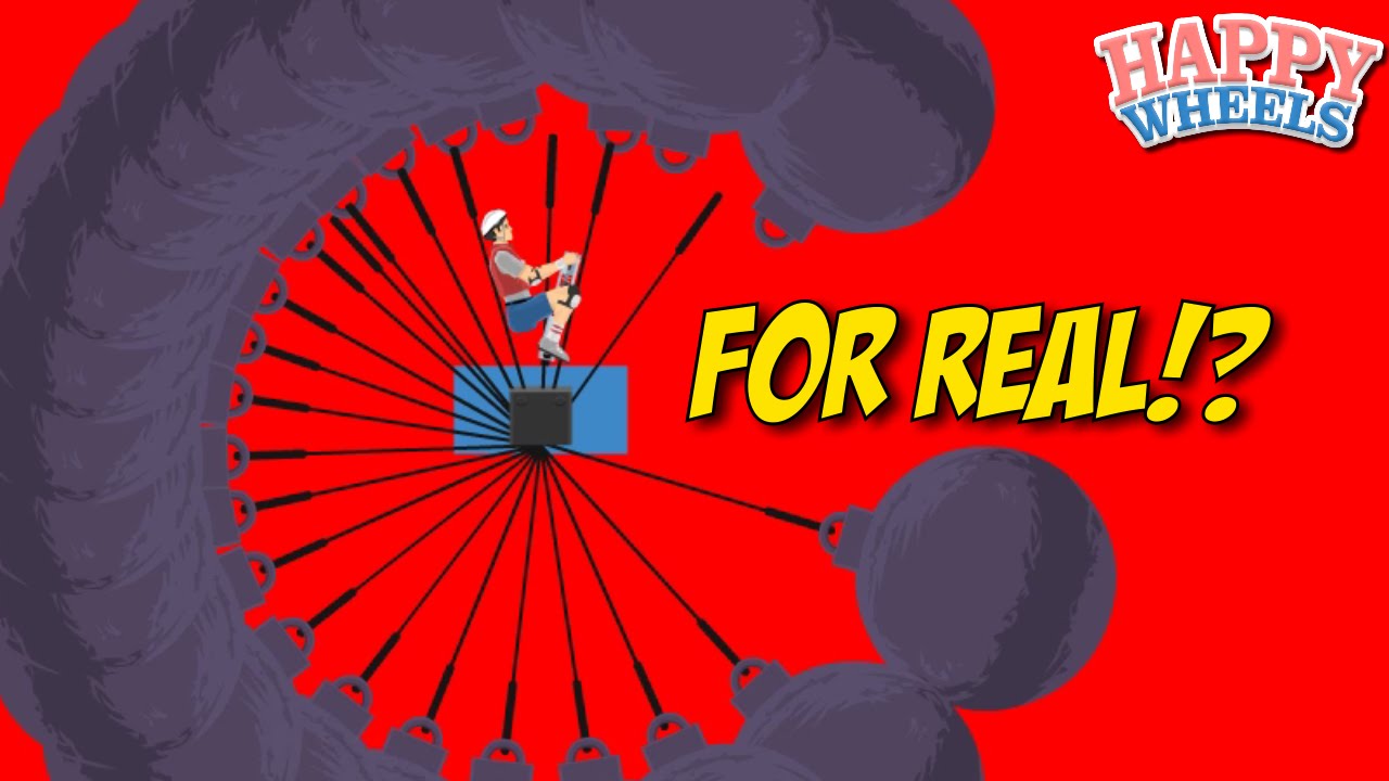 FOR REAL HAPPY WHEELS? - YouTube