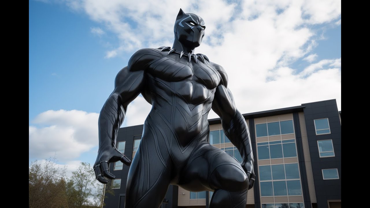 GIANT black panther - YouTube