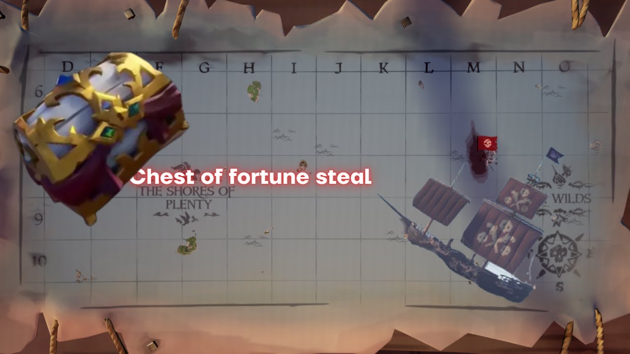 Galleon Chest of fortune steal - YouTube