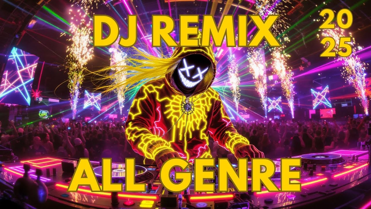 🎵 All Genres Party Music Mix 2025 - DJ REMIX, DJ TIKTOK | Club Music ...