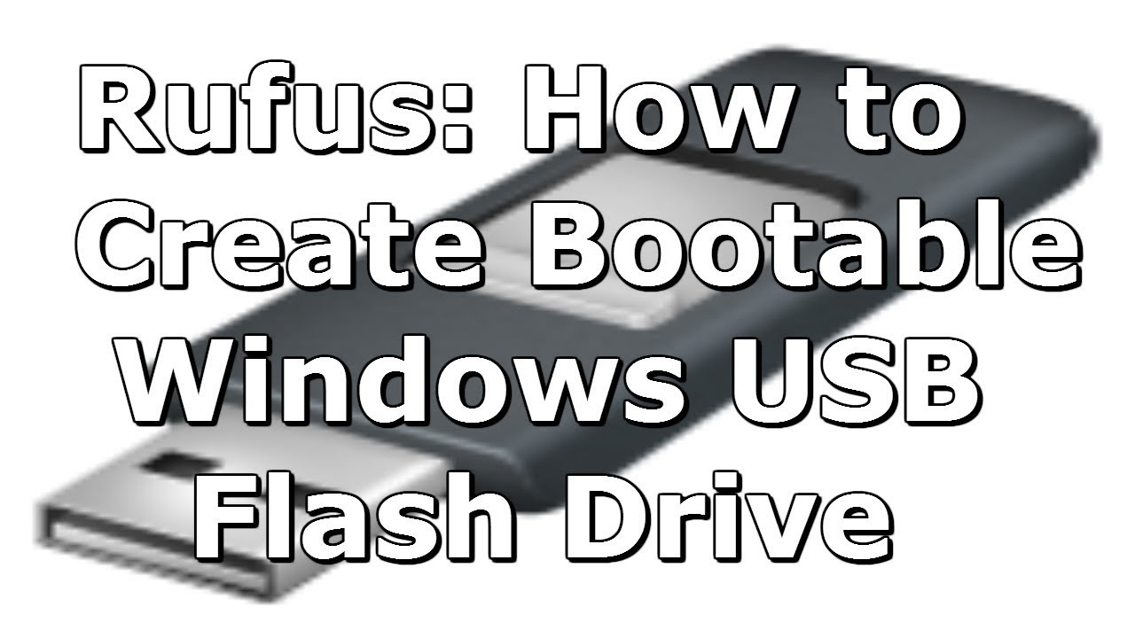 How to make a Windows 10 Bootable USB using Rufus | Windows 10 - YouTube