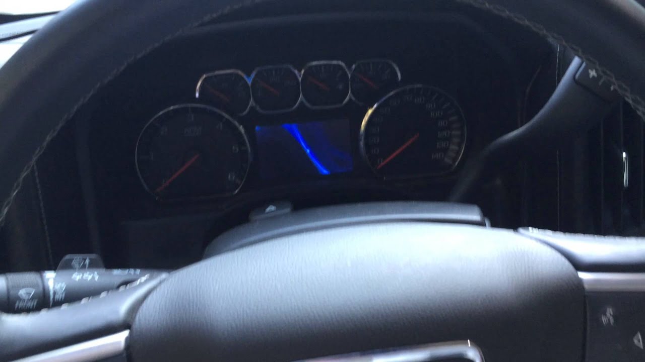 Chevrolet startup screen in a GMC - YouTube