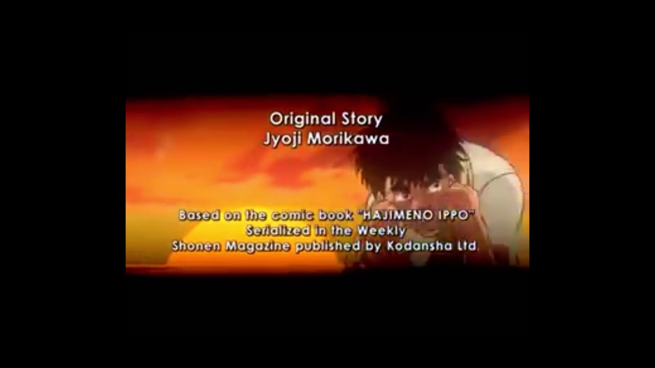Hajime no Ippo Opening 1 \ season 1 - YouTube