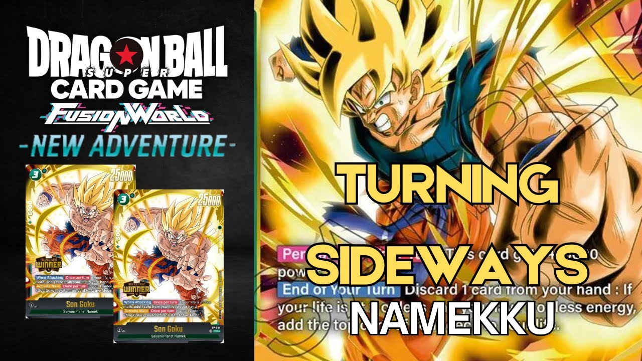 Turning Sideways! - NamekKu vs Vegito- (Dragon Ball Super Card Game ...