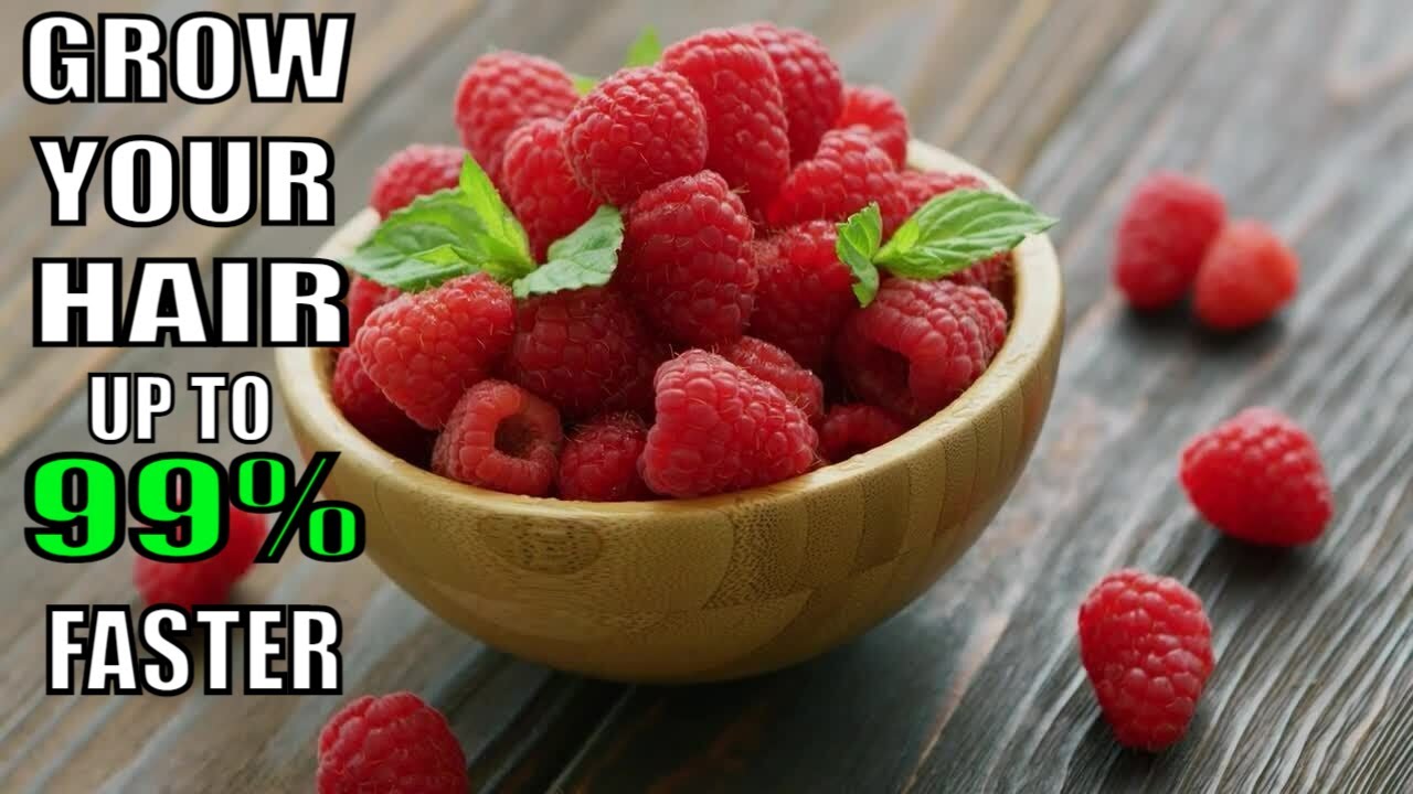 Add Kale and Raspberries to Your Diet For Faster Growing Hair - YouTube