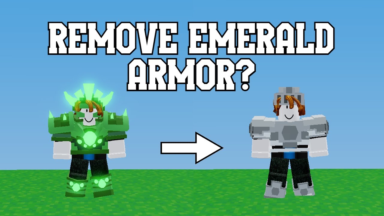 This Glitch Deletes Diamond/Emerald Armor | Roblox Bedwars - YouTube