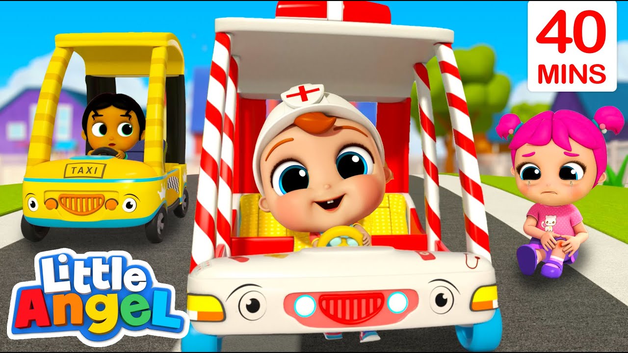 Heres Comes the Ambulance! | Wheels on the Bus | Fun Sing Along Songs ...