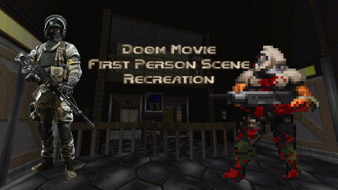 [GZDoom] "Doom Movie First Person Scene Recreation" +"HardBoiled ...