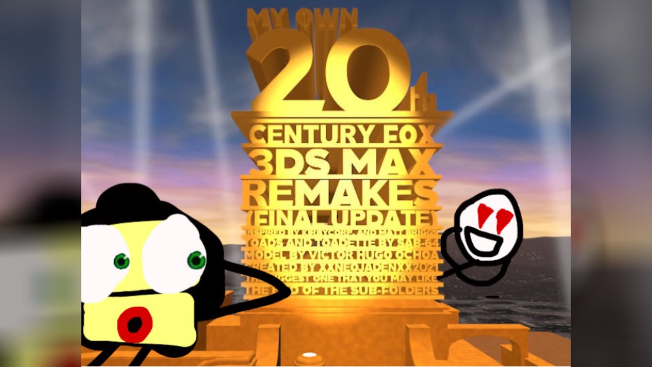 My own 20th century fox max 3ds remakes history - YouTube