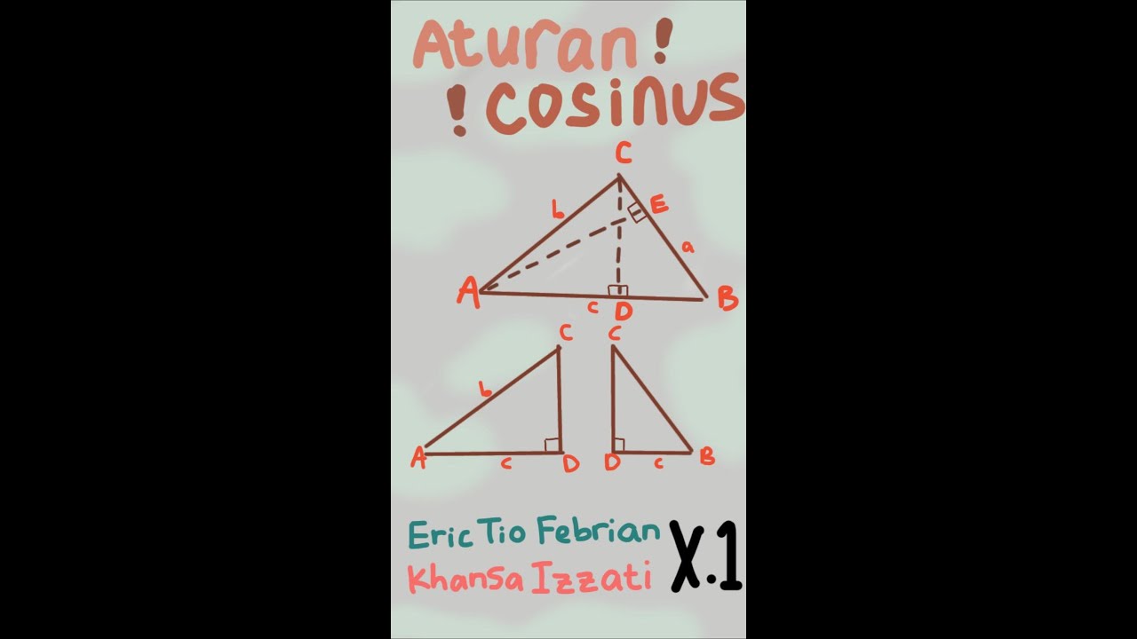 aturan cosinus - Eric & Khansa X.1 - YouTube