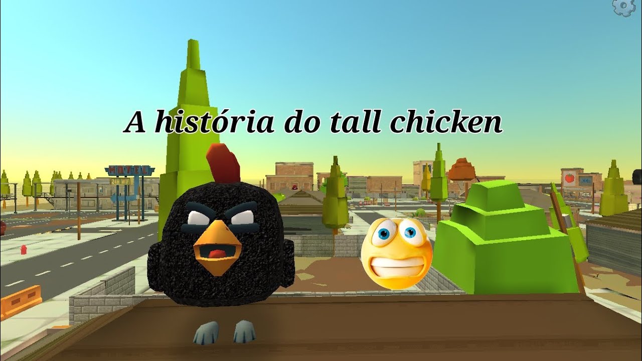 A história do tall chicken (chicken gun história) - YouTube