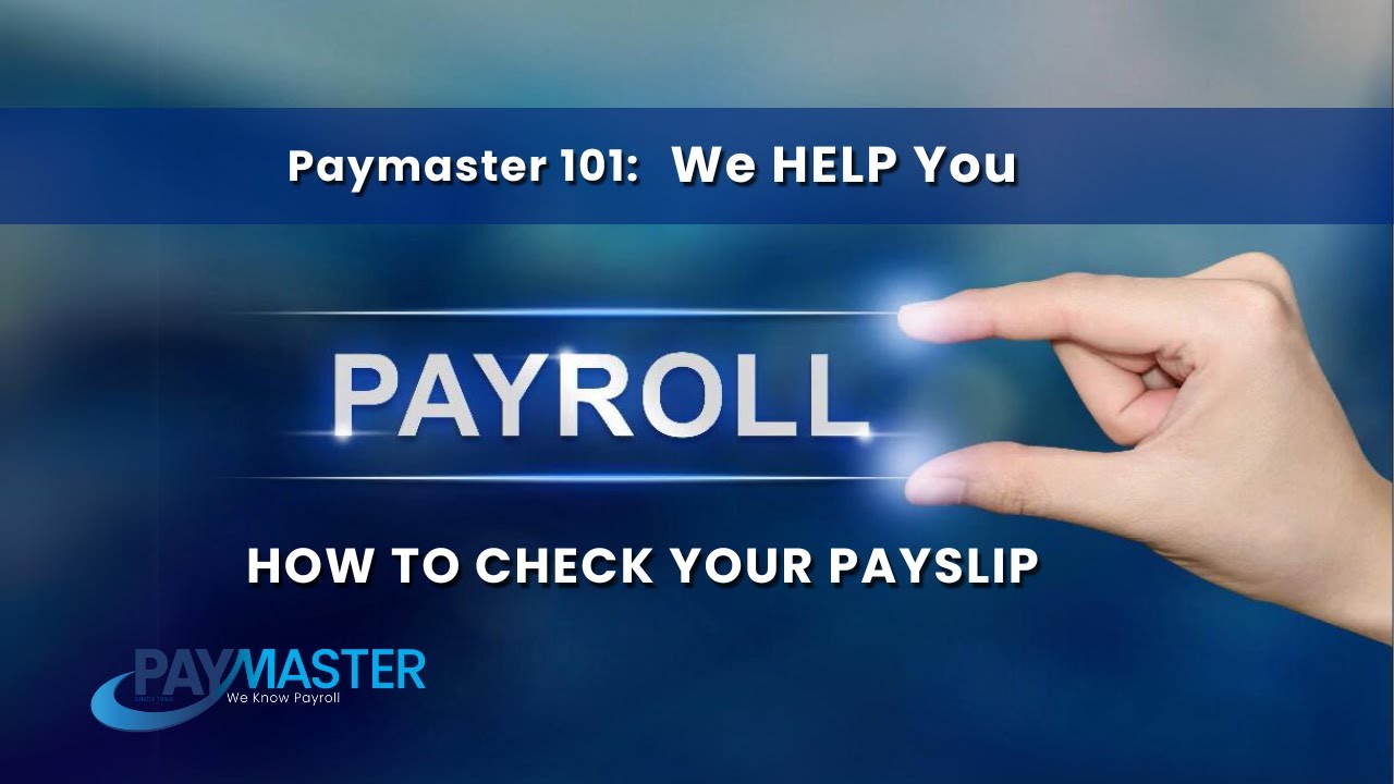 How to check your payslip - YouTube