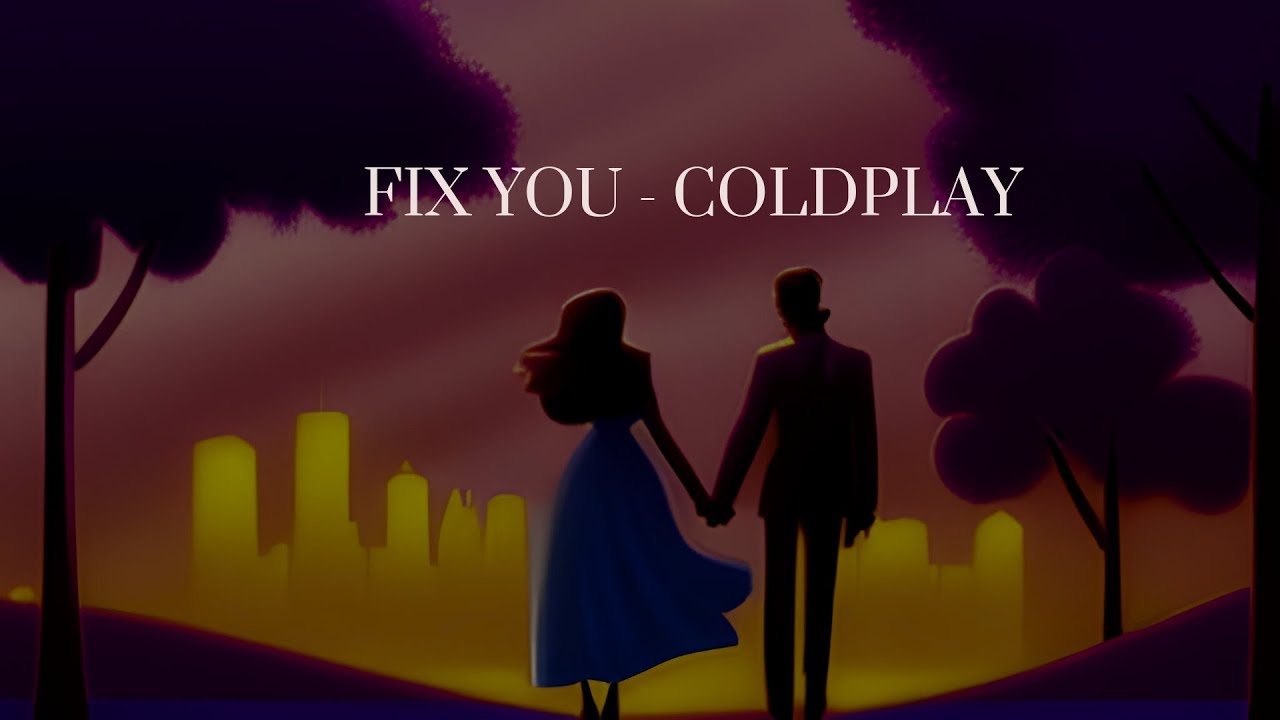 Coldplay - Fix You (Lyric) (and i will try to fix you) - YouTube