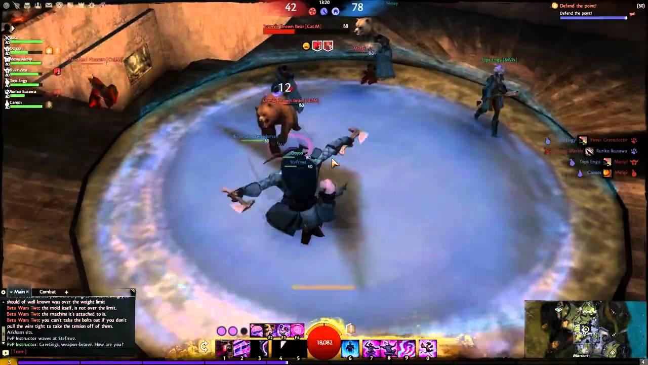 gw2 mesmer healing for build cast - YouTube