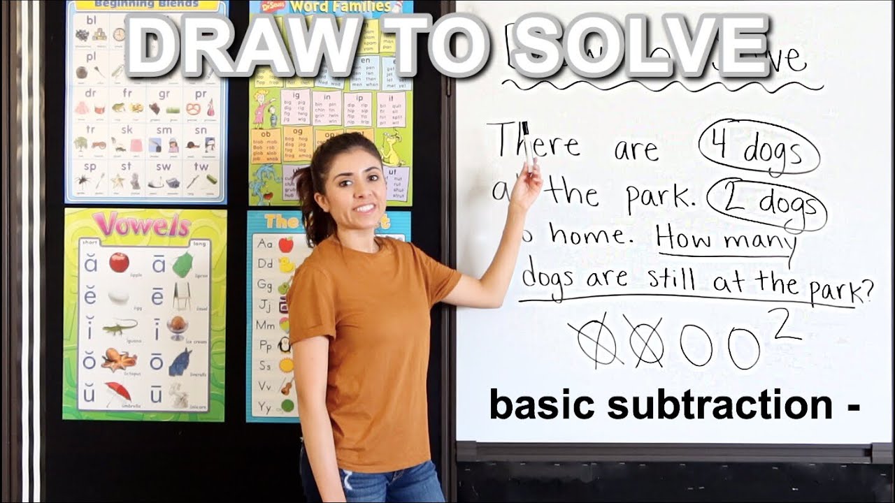 Draw to Solve Math Problems - YouTube