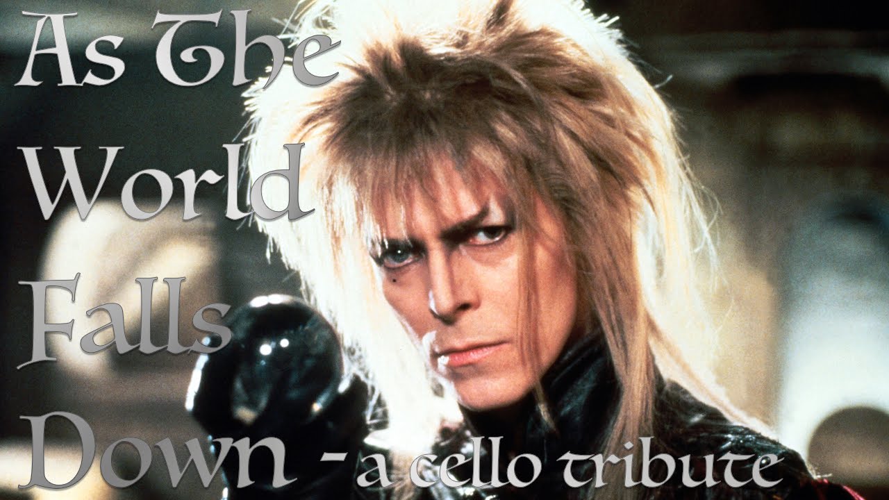 Cello Tribute to David Bowie - As the World Falls Down - YouTube