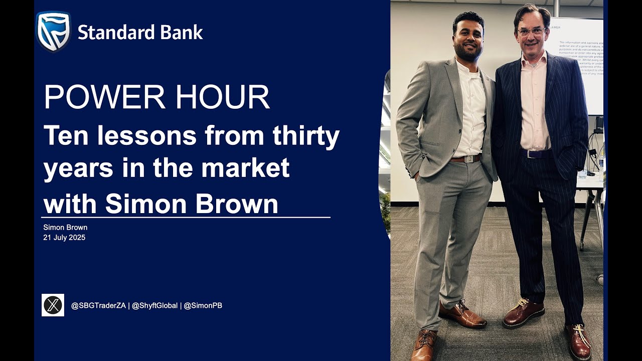 Ten lessons from thirty years in the market with Simon Brown - YouTube