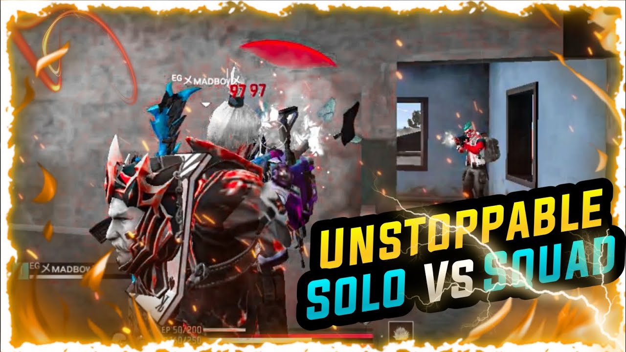 AK47 and Mp40 Best Combo 😎 || Unstoppable 😱 Solo Vs Squad Full Gameplay Video :- Eg Madboy 🔥 ...