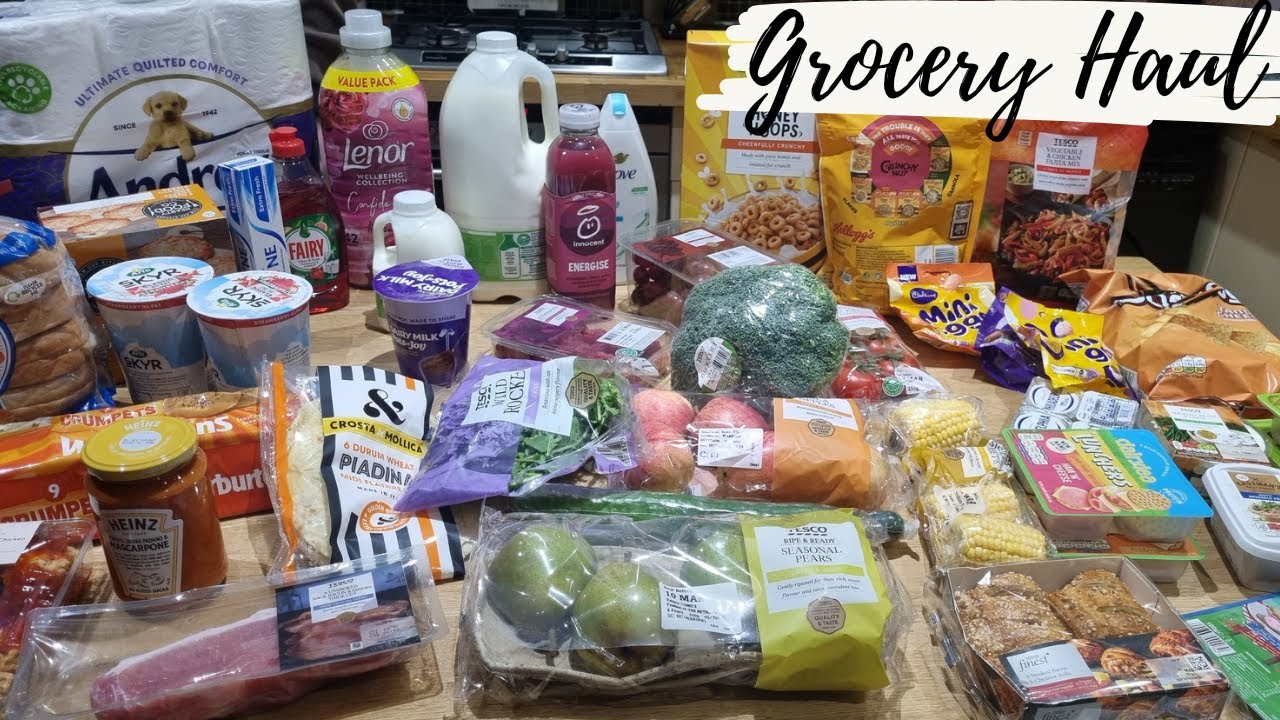MY WEEKLY FOOD SHOP! - YouTube