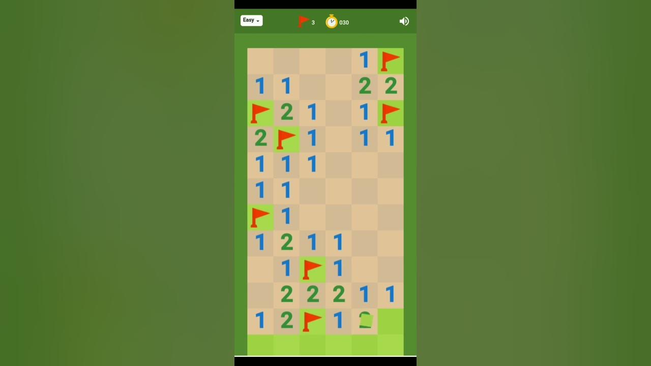 MINESWEEPER mode easy #7 - YouTube