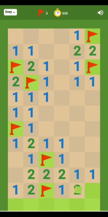 MINESWEEPER mode easy #7 - YouTube