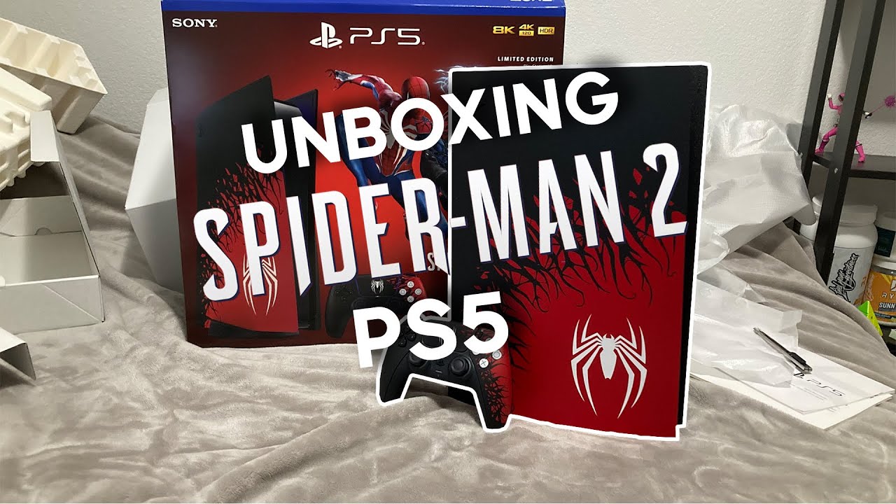 UNBOXING THE NEW SPIDER-MAN 2 PS5 - YouTube