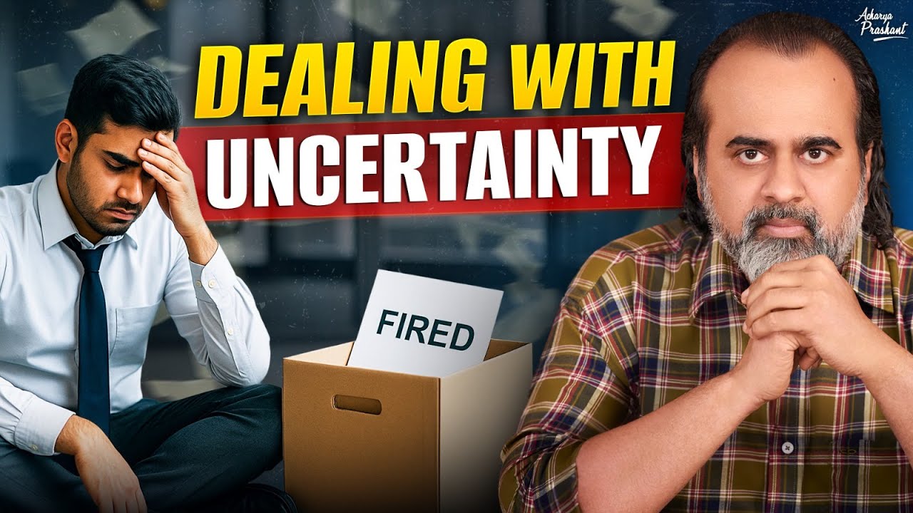 Life Is Uncertain, Unpredictable — How Do I Remain at Peace? || Acharya Prashant, with IRMA ...