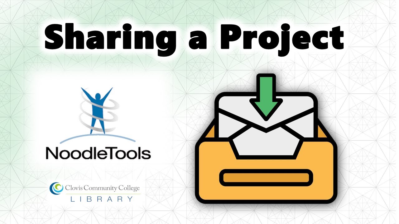 How to Share a NoodleTools Project - YouTube