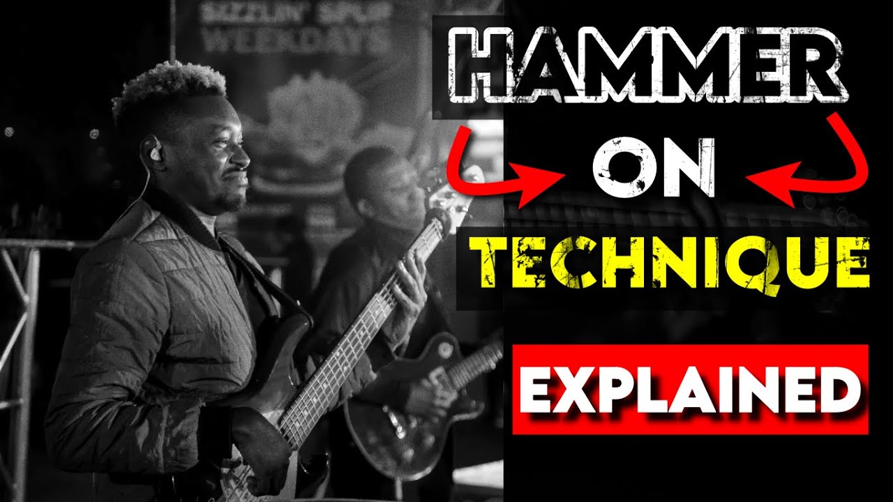 HAMMER ON TECHNIQUE EXPLAINED - YouTube