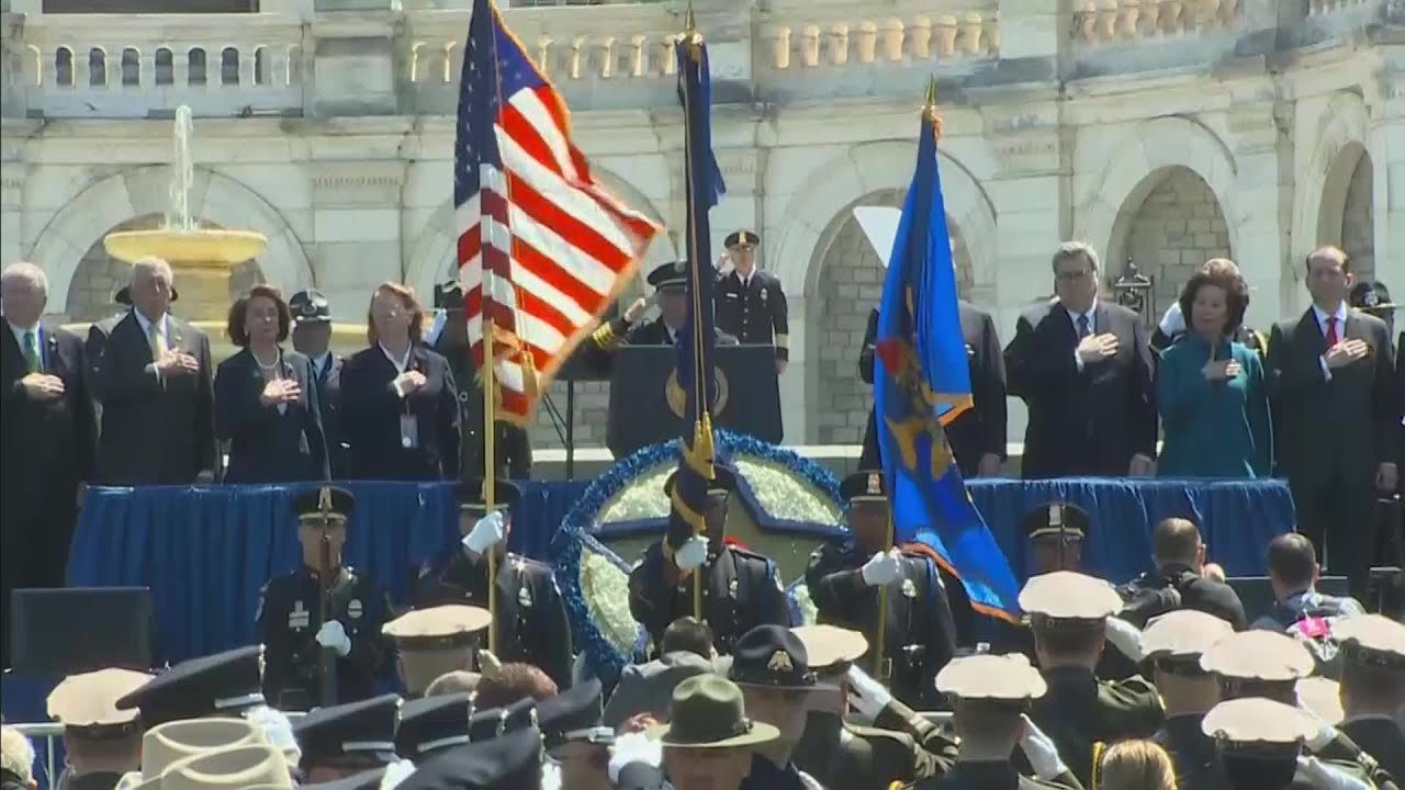Boston's Singing Police Officers Perform National Anthem At Peace ...