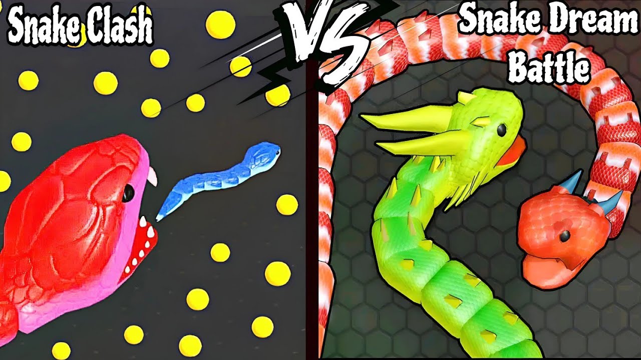 Snake Clash.iO VS Snake Game Dream Battle #38 - YouTube