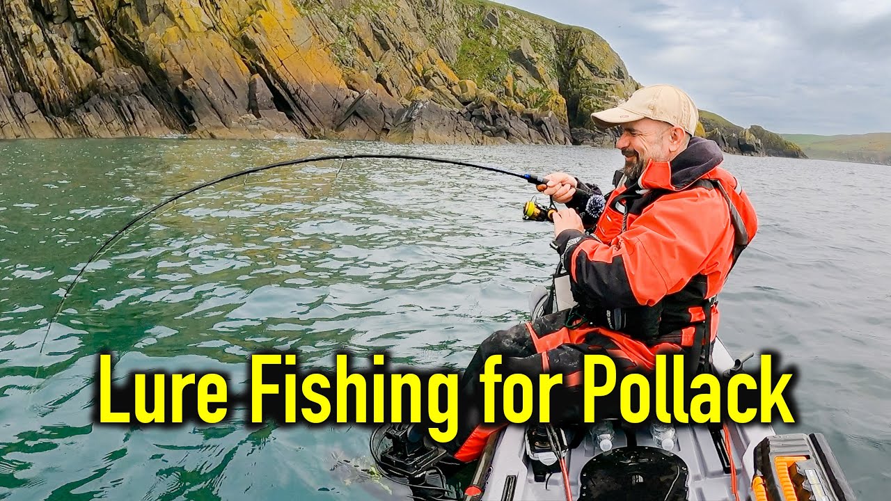 Awesome Day Lure Fishing for Pollack at Port Logan - Kayak Sea Fishing ...