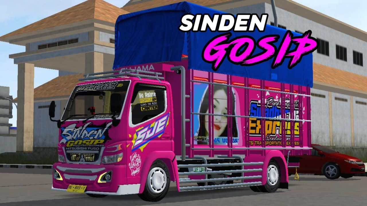 SHARE MOD TRUCK CANTER SINDEN GOSIP. Mod bussid terbaru 2022 - YouTube