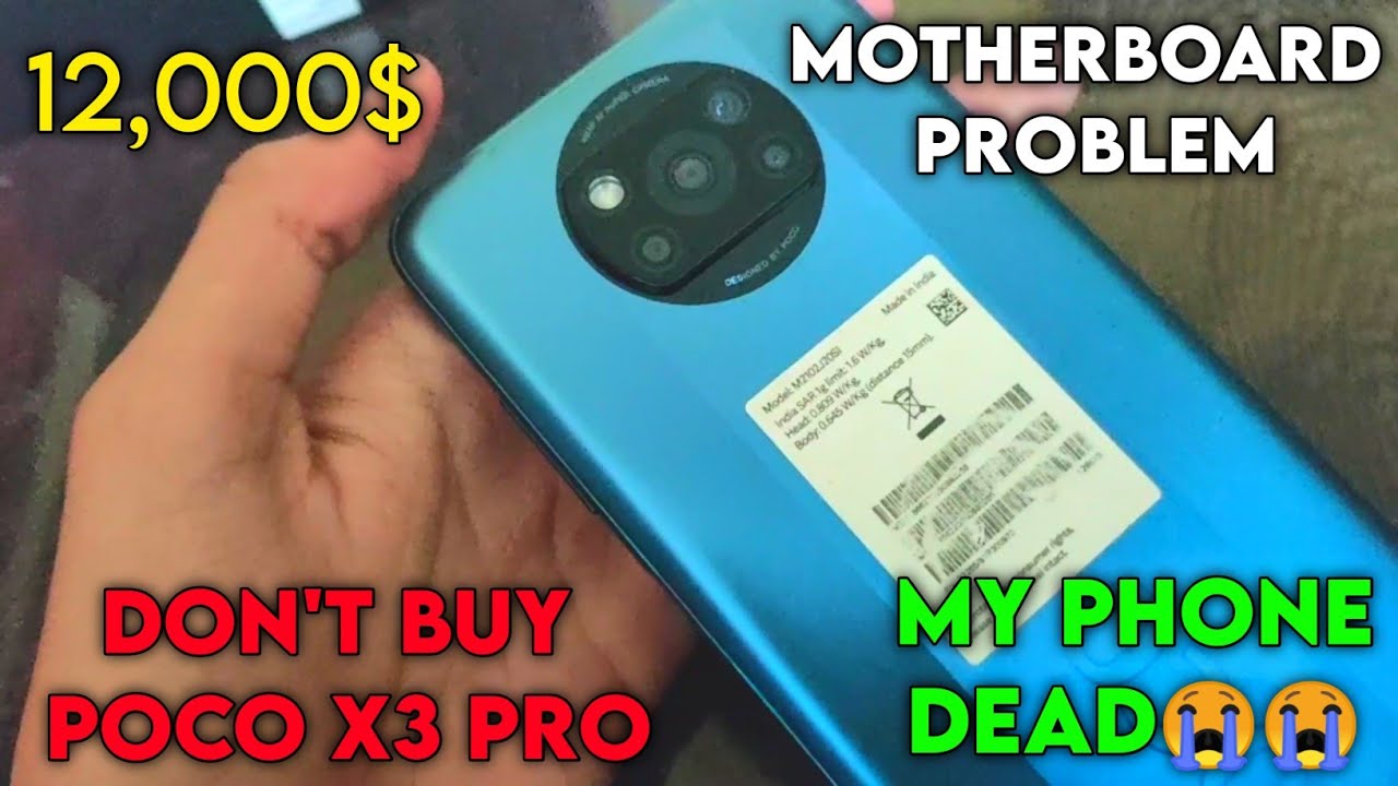 POCO X3 PRO NOT TURNING ON🥺😓 || POCO X3 PRO DEAD😭 || POCO X3 PRO ...