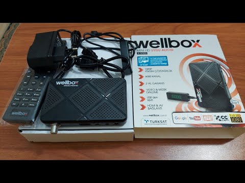 TELEFONDAN KUMANDALI UYDU ALICI. (Wellbox X5000 Mini HD Çanaklı Çanaksız Uydu Alıcı)
