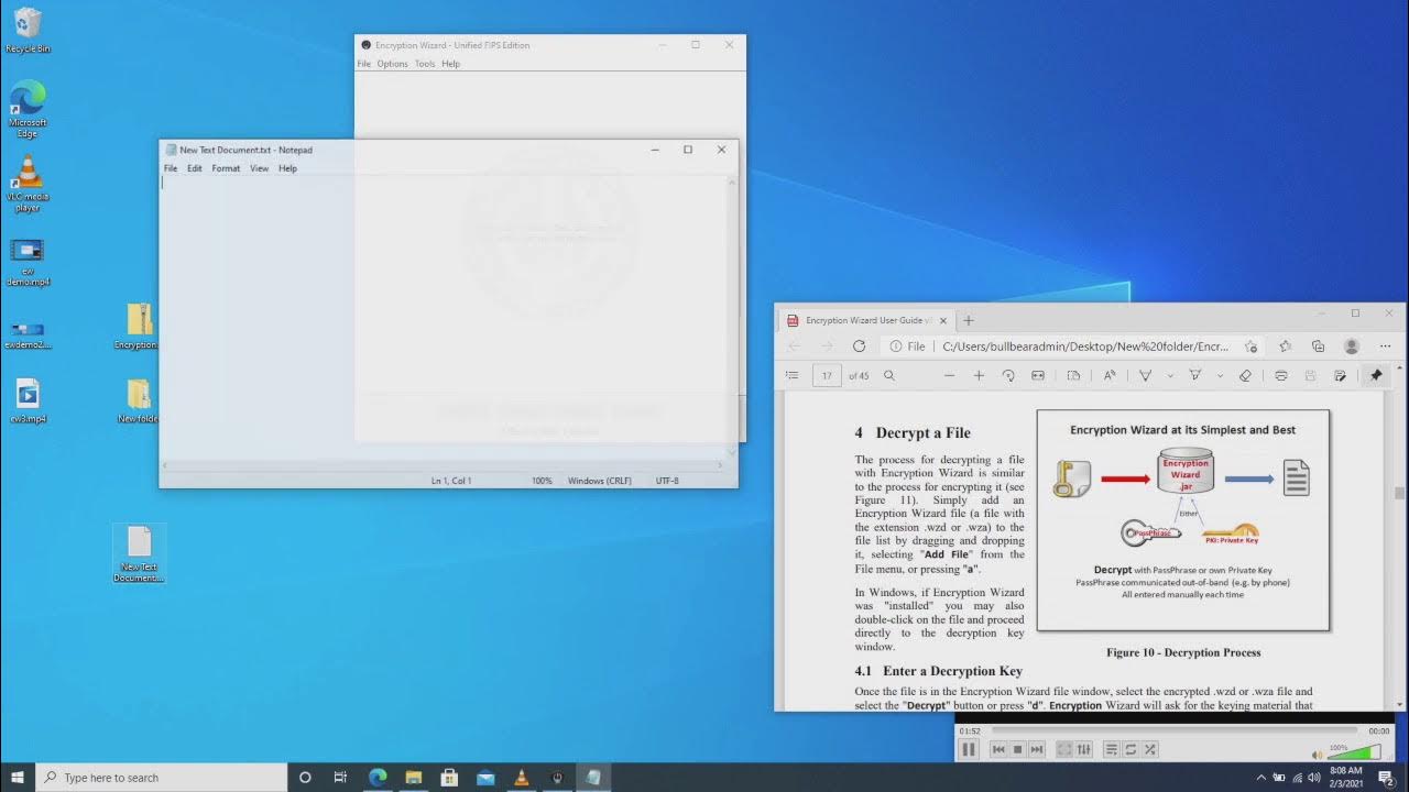 Encryption Wizard Unified Edition DEMO - CUI, PII, FIPS 140-2 - YouTube