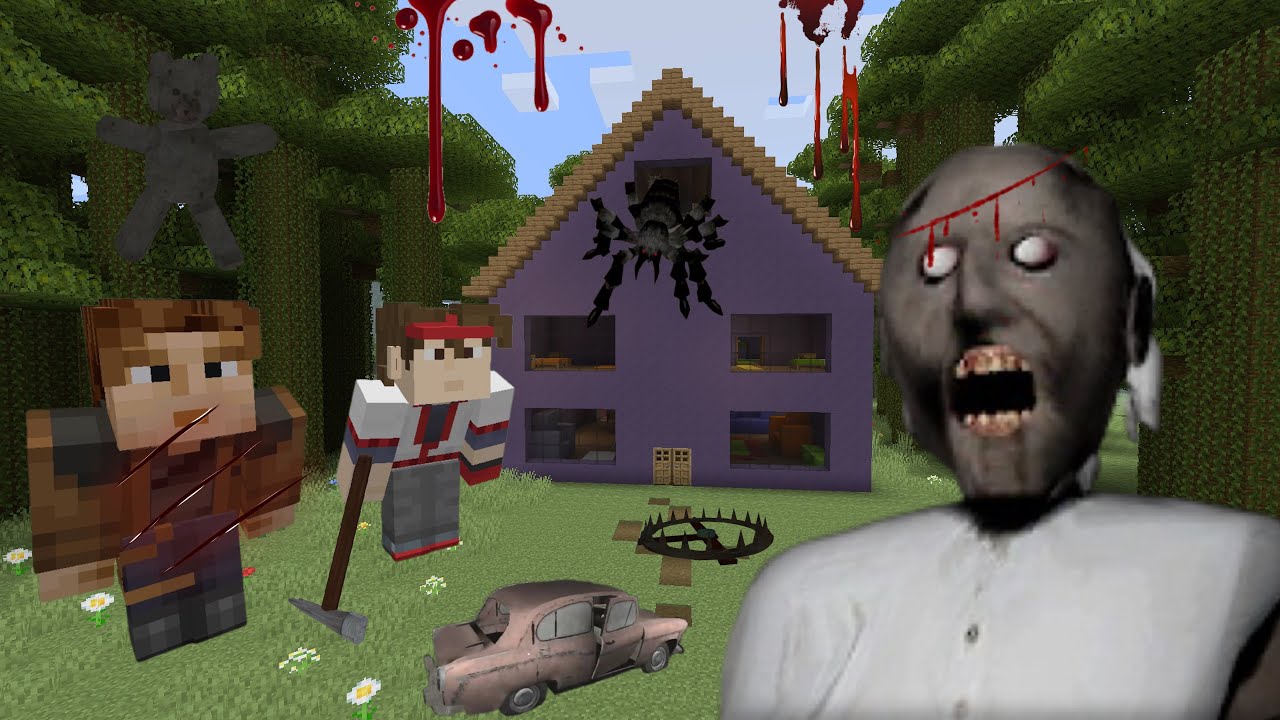 فلم ماين كرافت جراني المخيفة☠️ مرعب Youtube