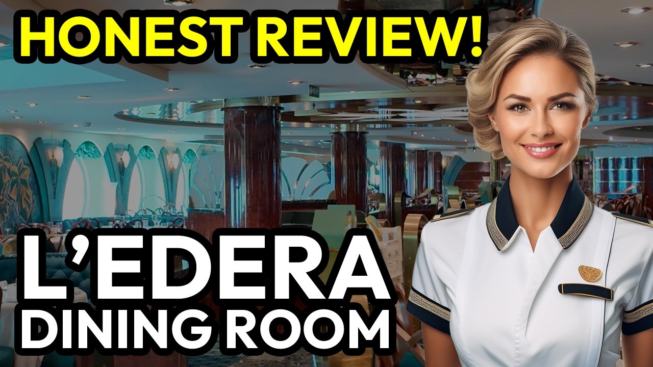 MSC Magnifica L'Edera Dining Room Review and Rating - YouTube