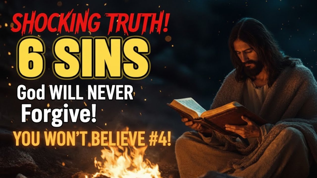 God Is Warning You NOW: 6 Sins the Bible Says May Not Be Forgiven (You ...