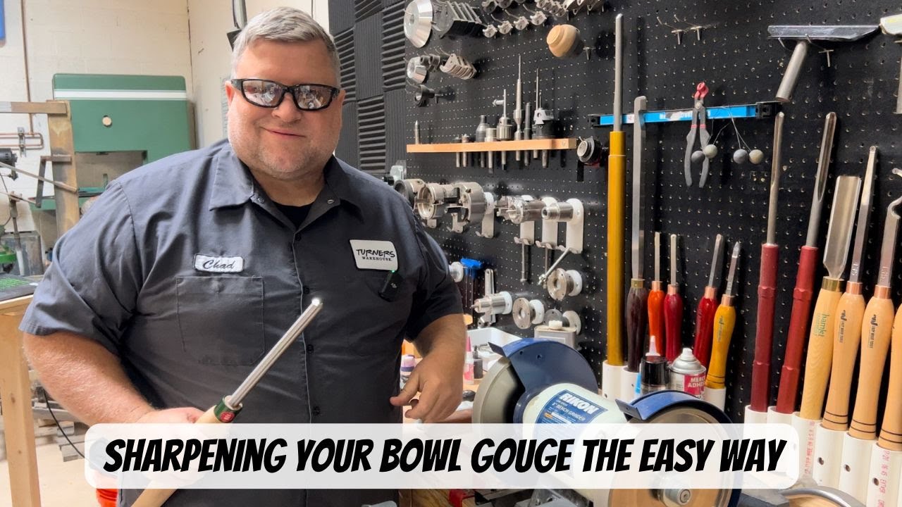 Bowl Gouge Sharpening and Setup - YouTube