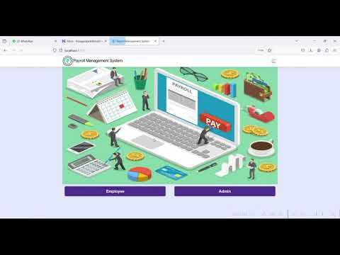 Payroll Management System Using React JS MERN Web Application - YouTube