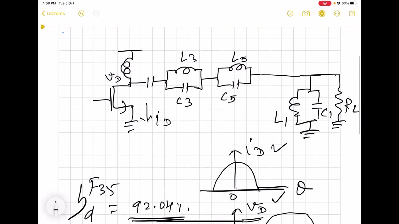 Radio Frequency Integrated Circuits (RFICs) - Lecture 28: Class F Power ...