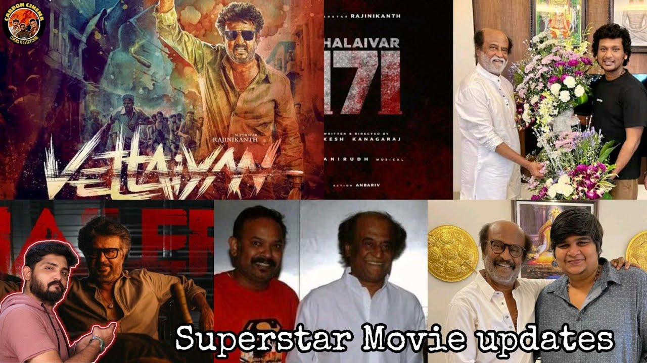 Superstar Rajinikanth latest movie updates | Vettaiyan, Coolie ...