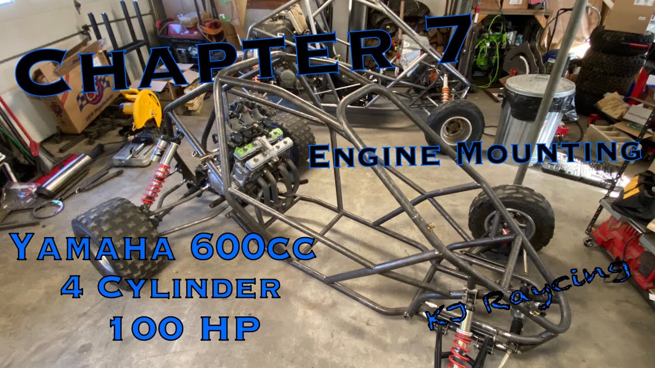 Crosskart Build #7: 600cc Engine Install - YouTube